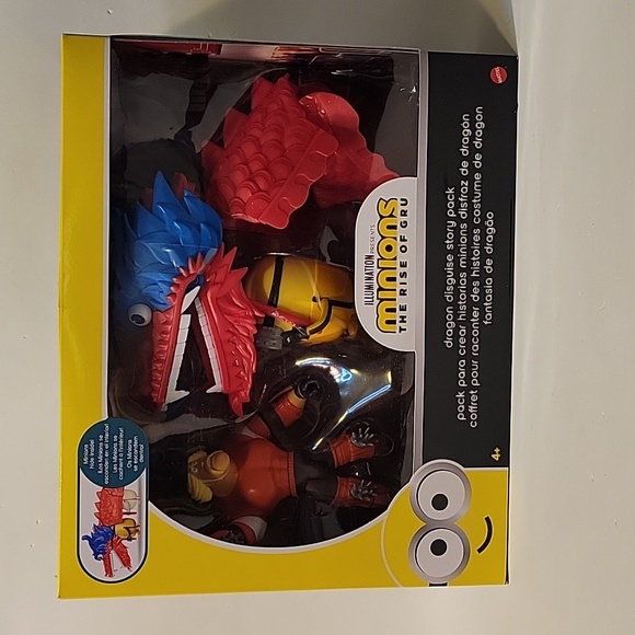 Mattel | Toys | Mattel The Rise Of Gru Minions Dragon Disguise Action ...